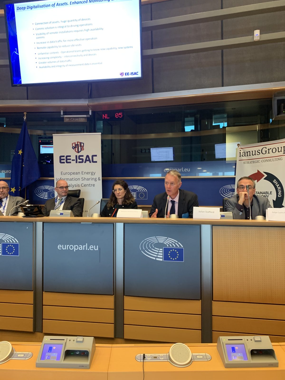 EUTC and EE-ISAC event at the European Parliament – EUTC